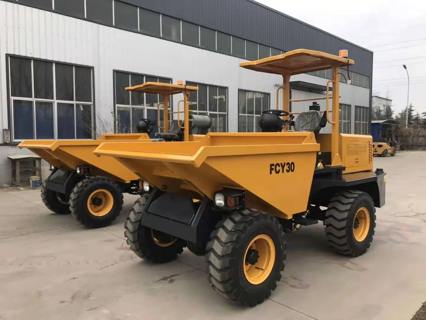 4WD Site Dumper 3 Ton off Road Dump Truck FCY30 - Reliable Performance