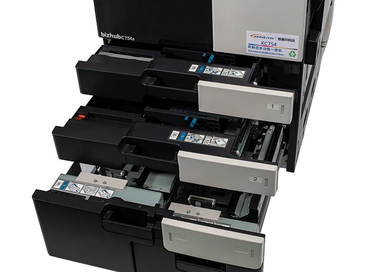 Konica Minolta C754 Used Copiers Photocopiers Multicolour Duplicator ...