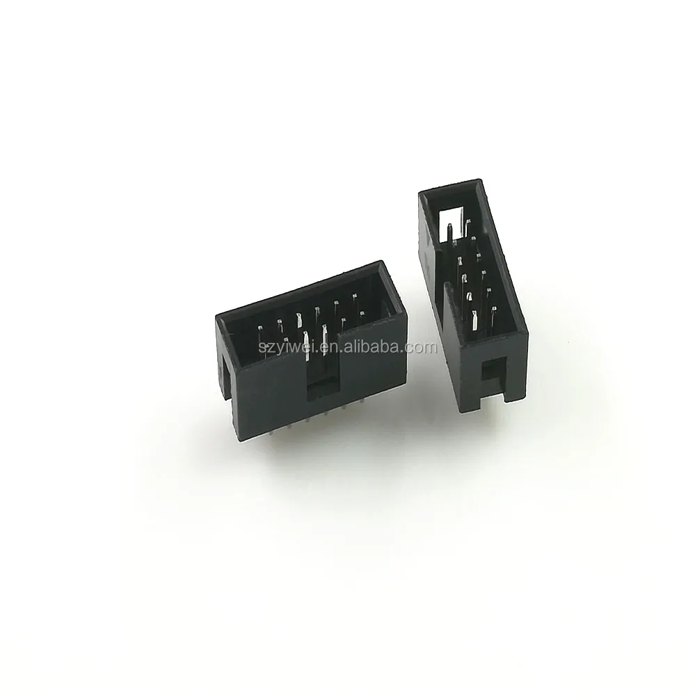 2x6 Position 12 Pin Vertical 0.10" Shrouded Header 2.54 Mm