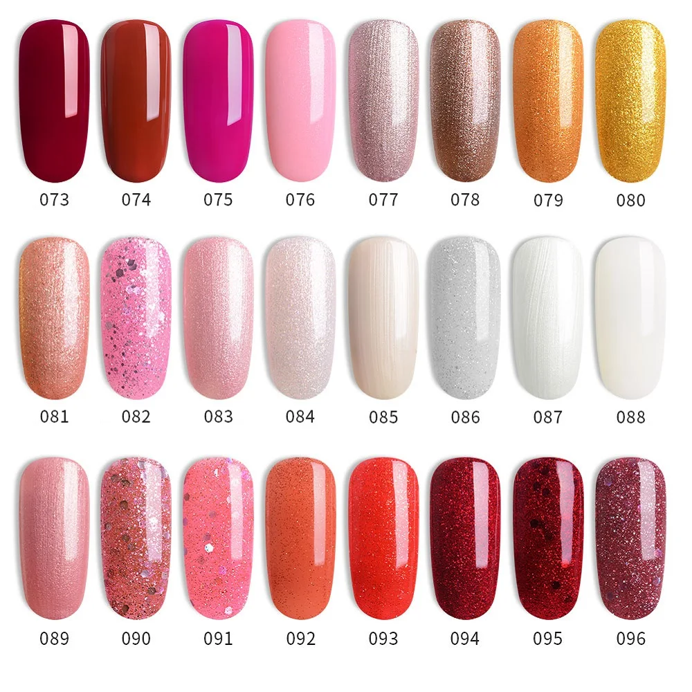 120 New Color Free Sample Rs Nail Uv /led Soak Off Color Gel Nail ...