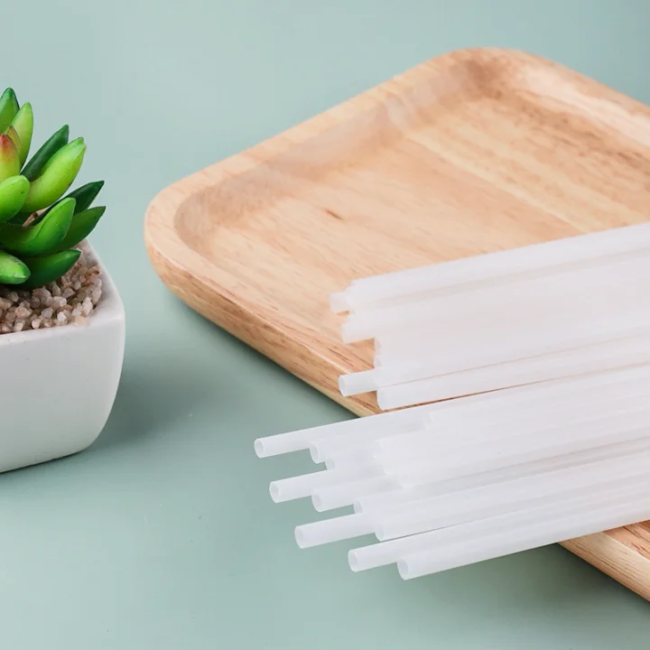 Corn Starch 100% Biodegradable Pla Straws Non Plastic Drinking Straw ...