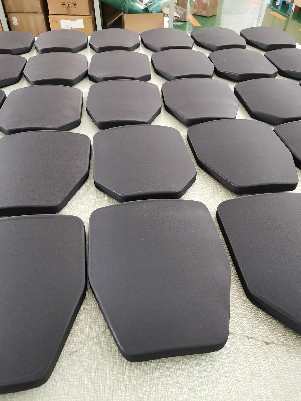 Military Light Weight Hard Pe Silicon Carbide Back Bulletproof Plate ...