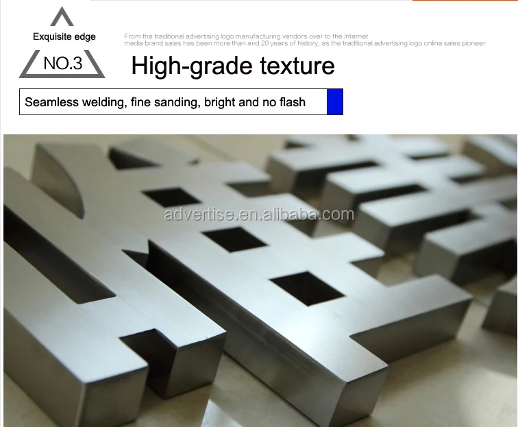 For Car Metal Adhesive Channel Letter Manufacturer Customized Aluminium ...