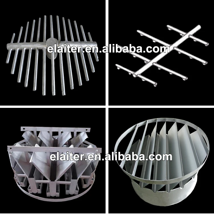 Stainless Steel Orifice Riser Type Liquid Distributor