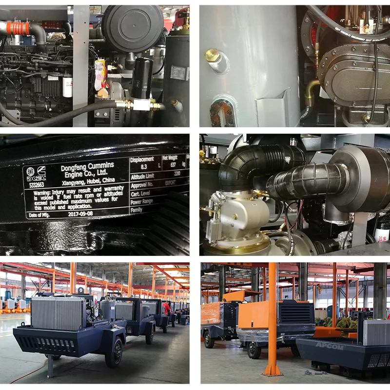 Diesel Screw Air Compressors - Portable High Pressure Solutions