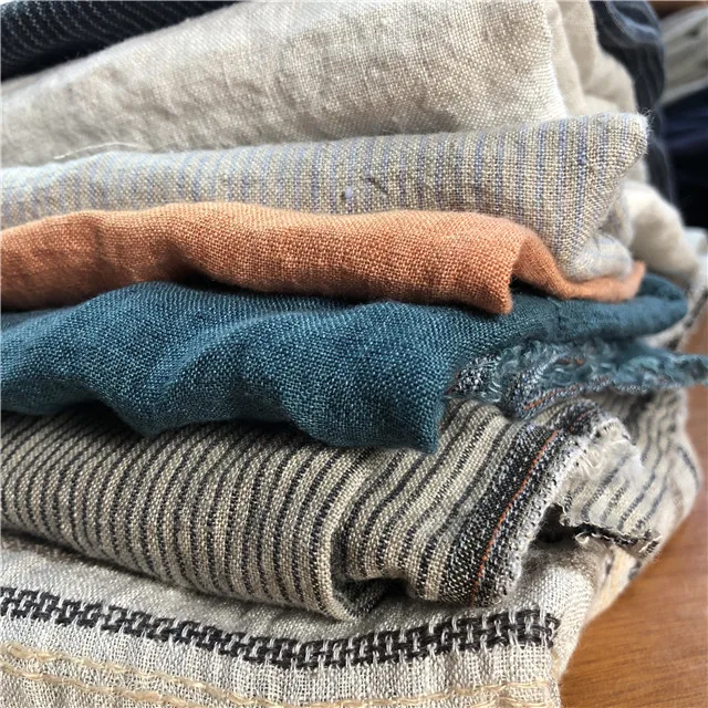 100% French Linen Fabric - Sustainable & Versatile Solutions