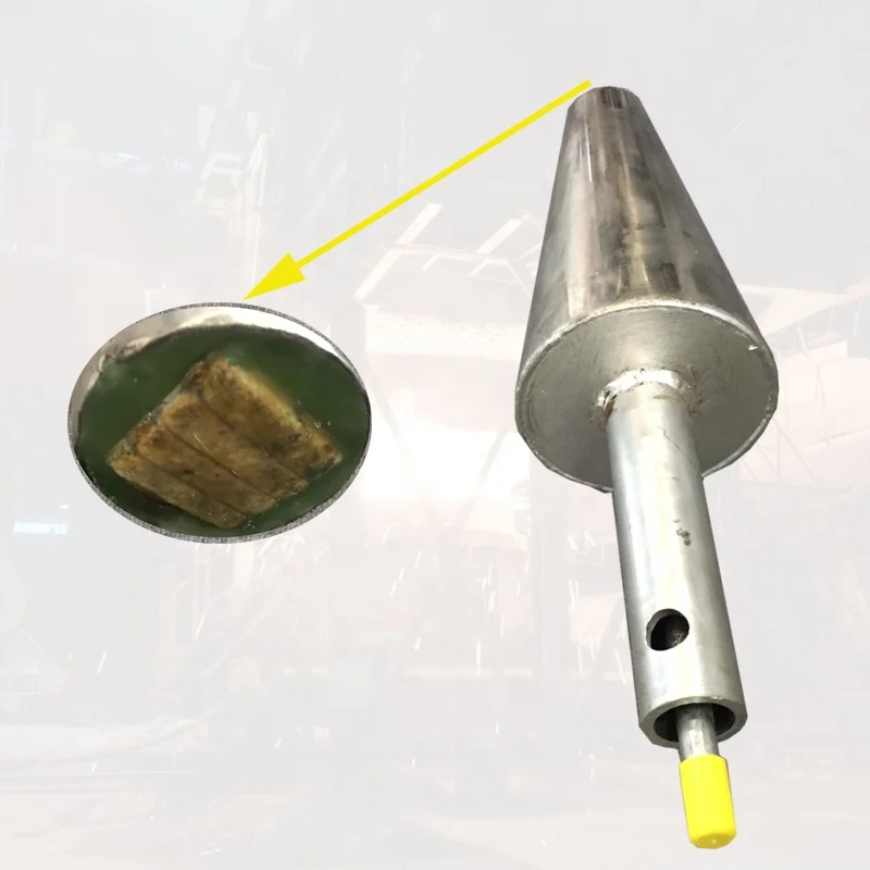 Ladle Refractory Corundum Spinel Purging Porous Plug - Buy Purging Plug ...