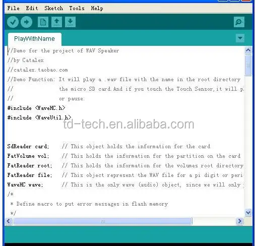 Taidacent MCP4921 DA Converter - MP3 Audio Player Module