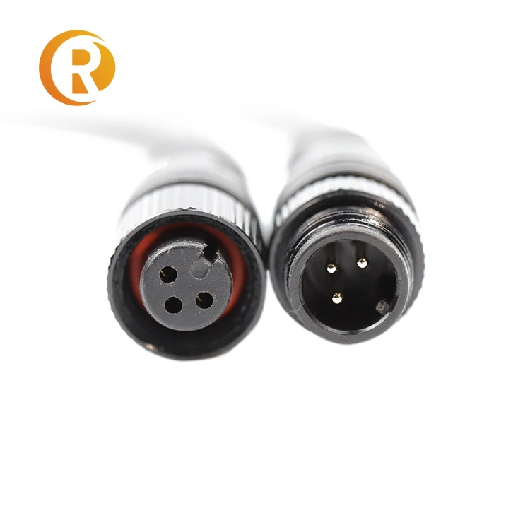 2pin Waterproof Coaxial Cable Connector Speaker Cable Connector ...