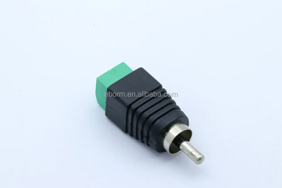 RCA to Terminal Block Connector - CCTV Video Balun