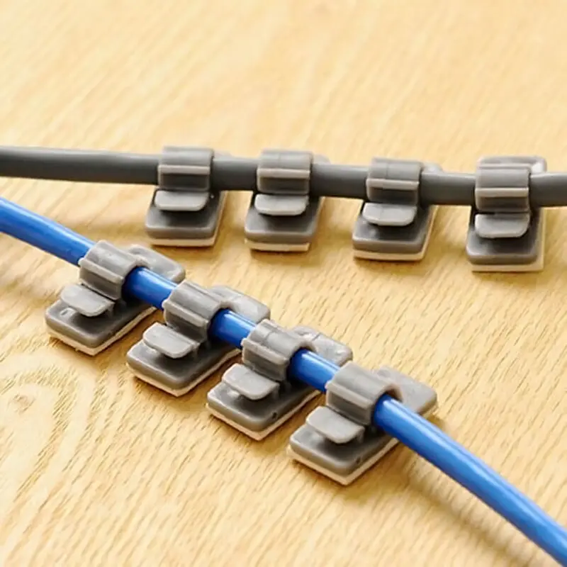 Selfadhesive Cable Clamp Assortment Tie Mount Natural Selflocking ...