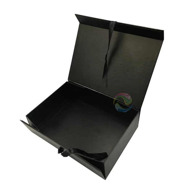 Luxury Flip Top Cardboard Paper Magnetic Closure Gift Box With Lid ...