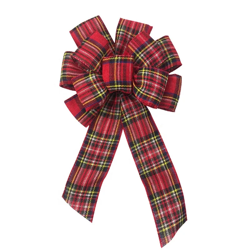 Wholesale Custom 2.5 Inch Width Ribbon Bow - Christmas Decor