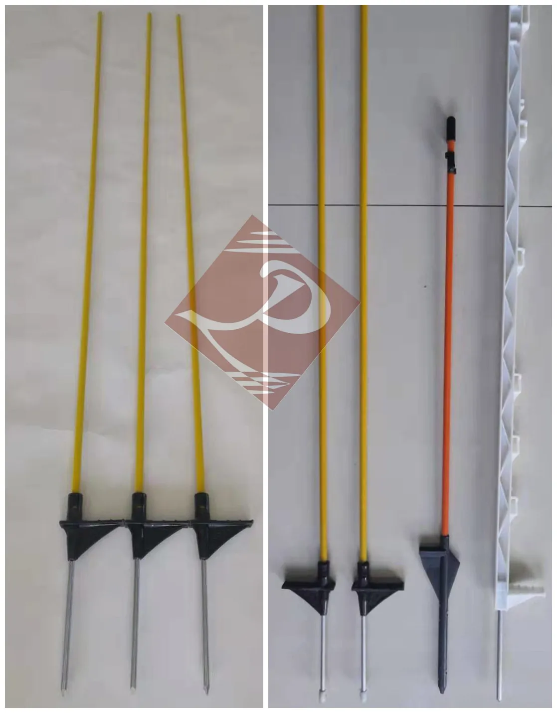 Electric Fence Single Foot Step In Fiberglass Fence Post - Buy ...