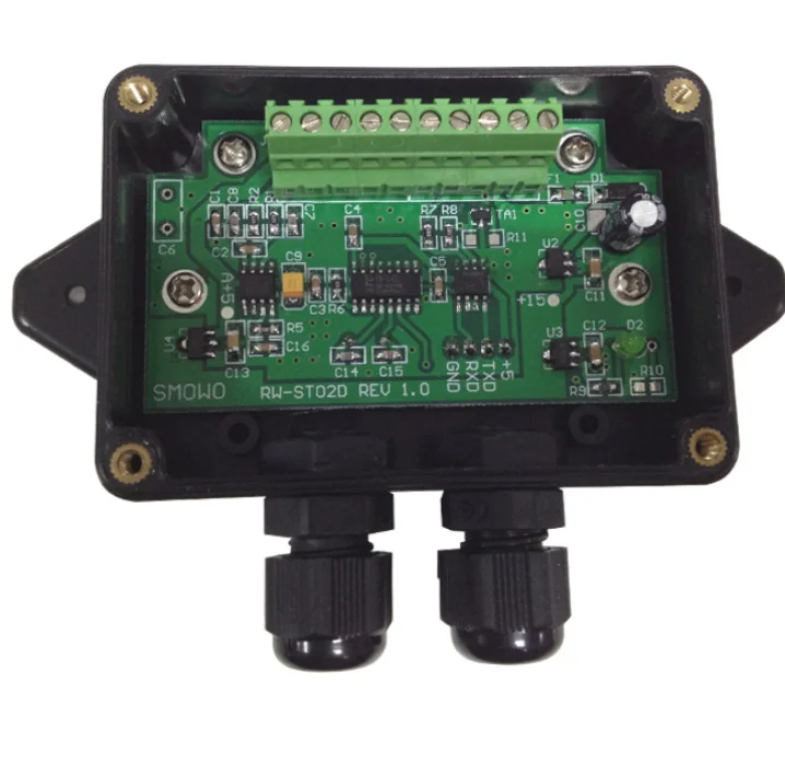 Load Cell / Strain Gauge Amplifier Rw-st01d,Rs485,485 /rs232 232 Output Weight Amplifier - Buy ...
