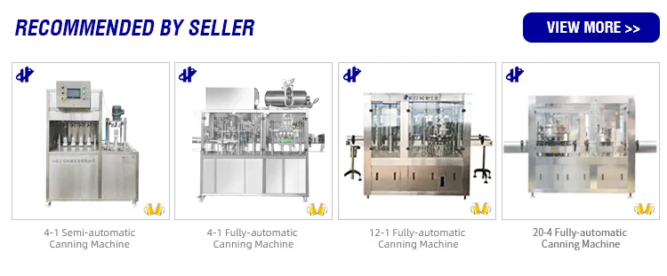 4 Heads Economy Type Small Beer Can Filling Line Filling Machine ...