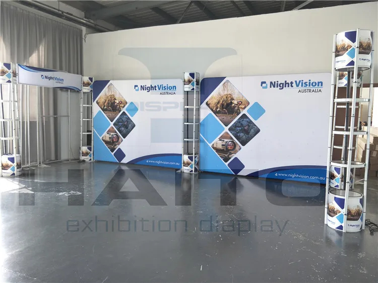Aluminum Frame Fashion Show Modular Exhibition Booth Trade Show Arch ...