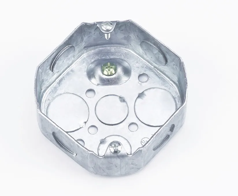 Octagon Box - Durable Metal Junction Box with IP65 Protection