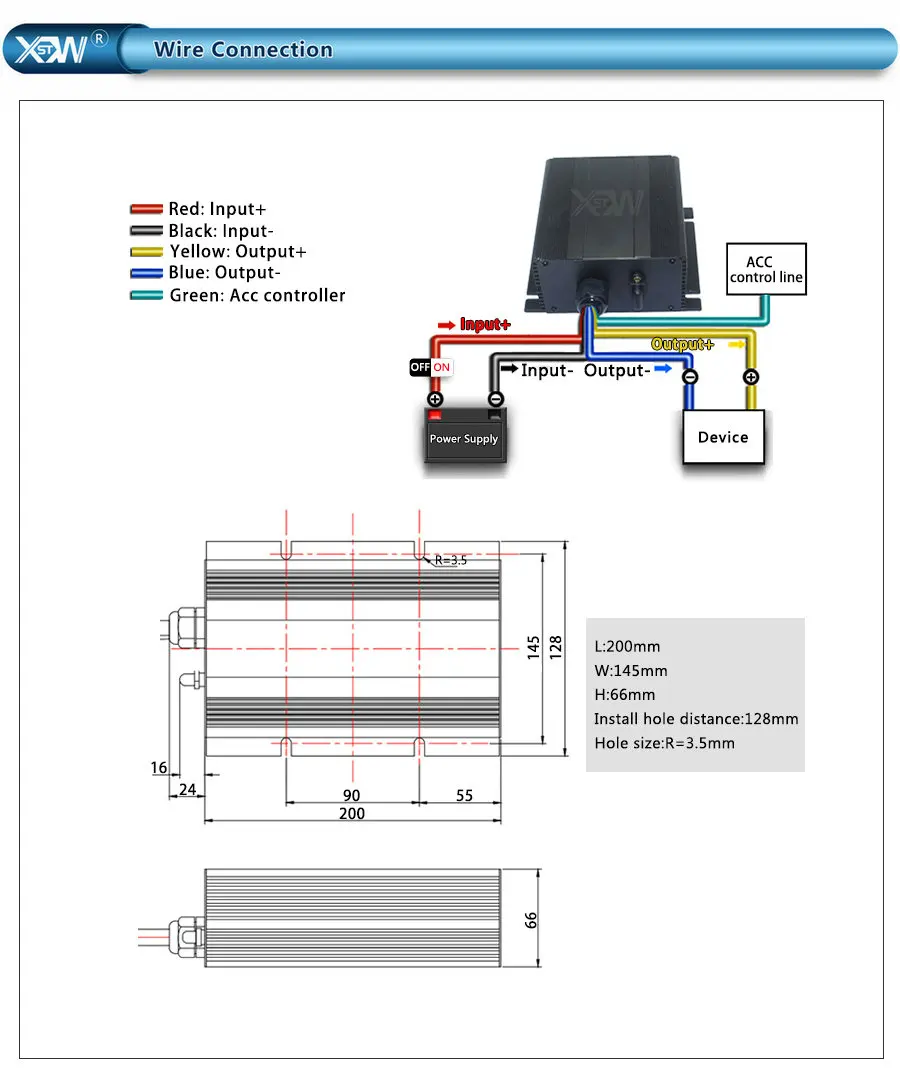 Isolate Dc Dc Converter 48v 60v 72v 90v To 12v Dc Regulator 1a To 42a ...