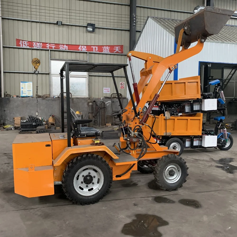 Small Electric Loader,1000kg Mini Skid Steer Loader,6m3 Wheel Loader ... Small Electric Loader,1000kg Mini Skid Steer Loader,6m3 Wheel Loader ...