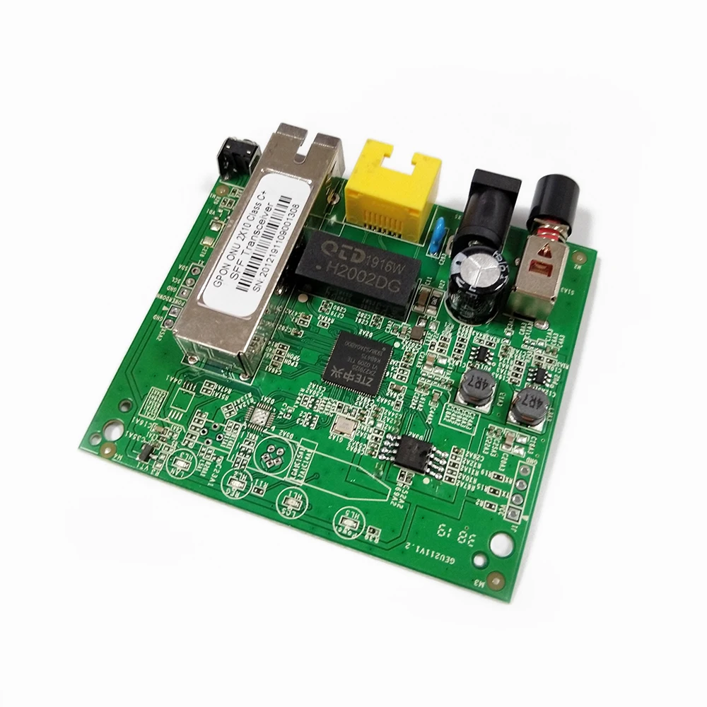 Pcba Assembly Manufacturer Single Port XPON ONU PCBA Board