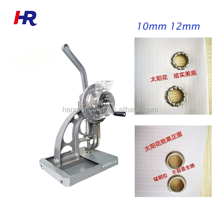 Semi Automatic 10mm 12mm Eyelet Machine - Buy 10mm 12mm Eyelet Machine,Grommet Machine,Eyelet ...