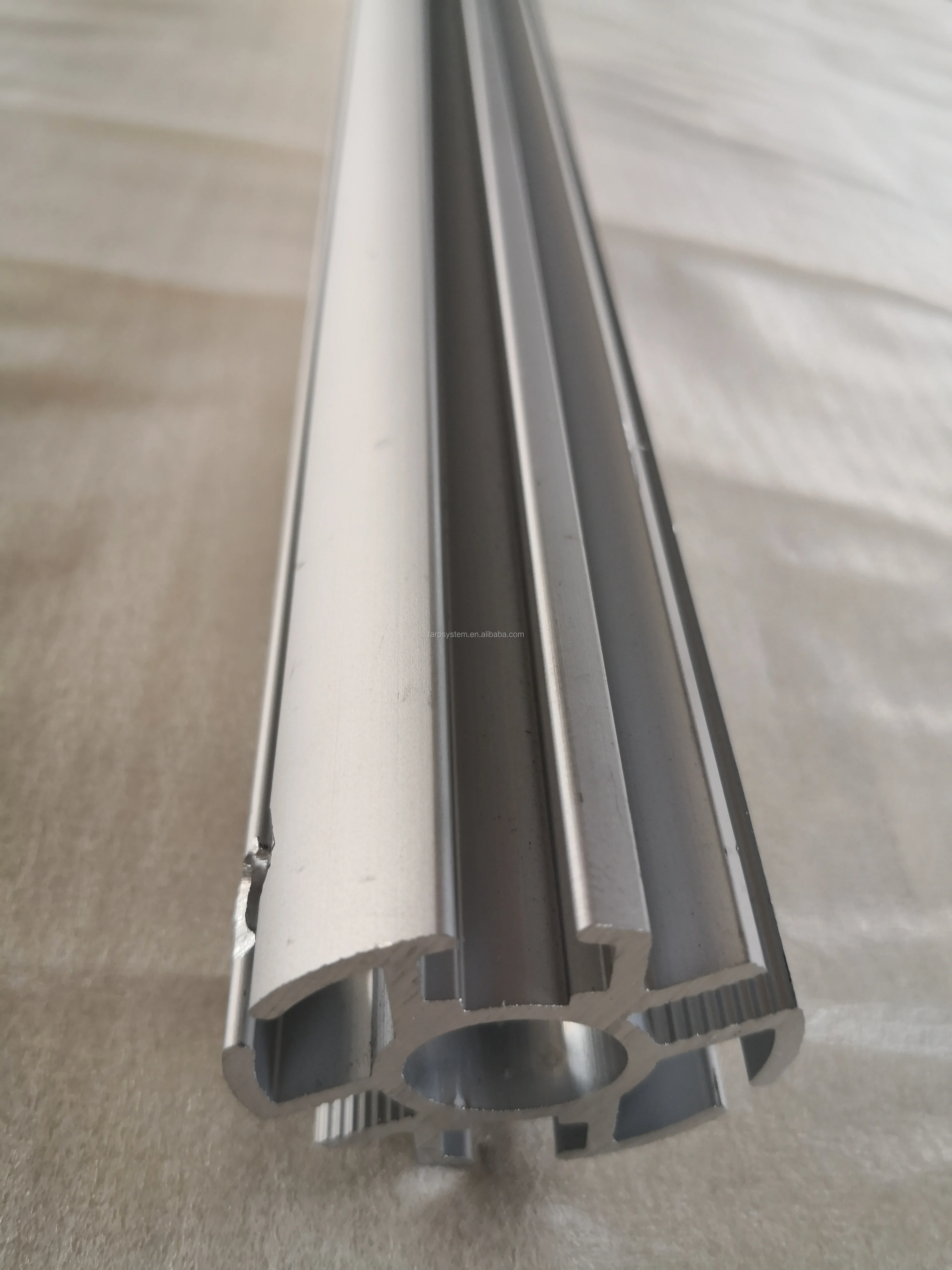 New Dongfeng Truck Model Polished Aluminium Oxidizing Dump Trailer Tarp ...