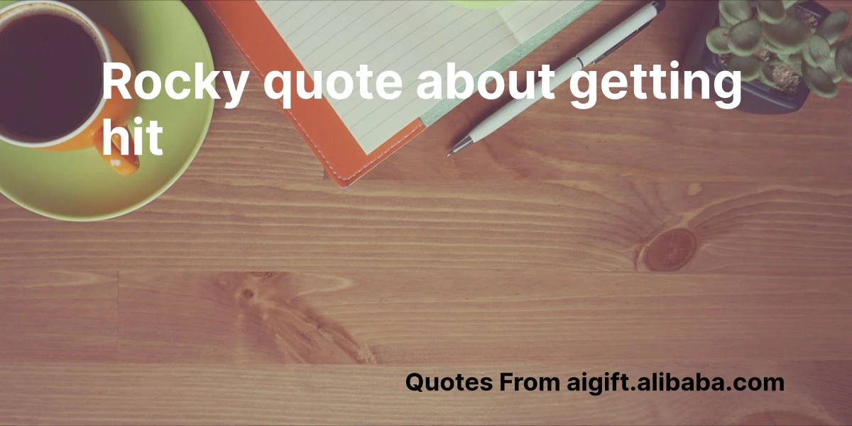 100+ Rocky Quotes About Getting Hit – Motivational Copywriting for ...