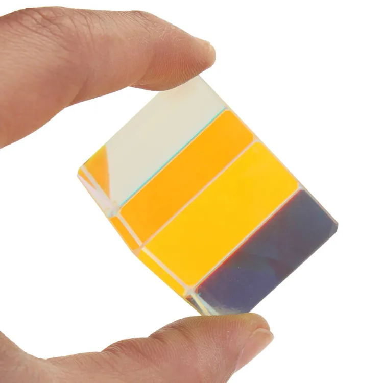 30x30x30mm Color Optical Prism Cube RGB Combiner Cross Dichroic Prism