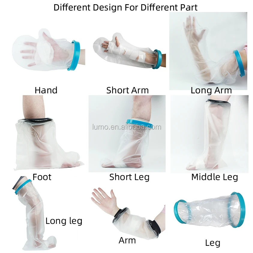 Custom Leg Sleeve Waterproof Leg Cover Protector Cover Reusable Bandage ...