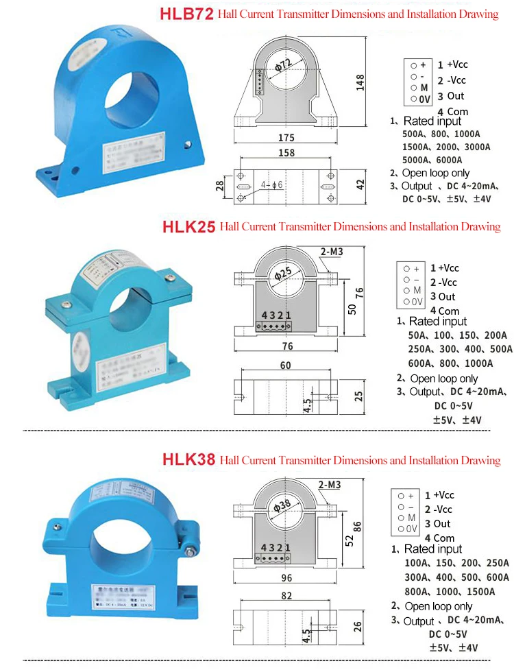 Hall Effect DC Current Sensor 010V 1000A LEM - 5 Year Warranty