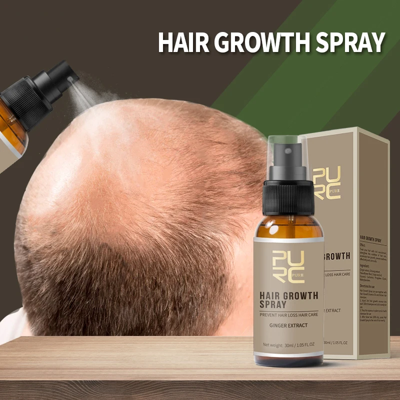 Wholesale Organic Fast Hair Growth Oil Best Hair Regrowth Spray Anti ...