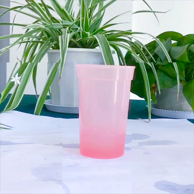Oem Heat Sensitive Magic Color Changing Plastic Cups Wholesale - Buy ...