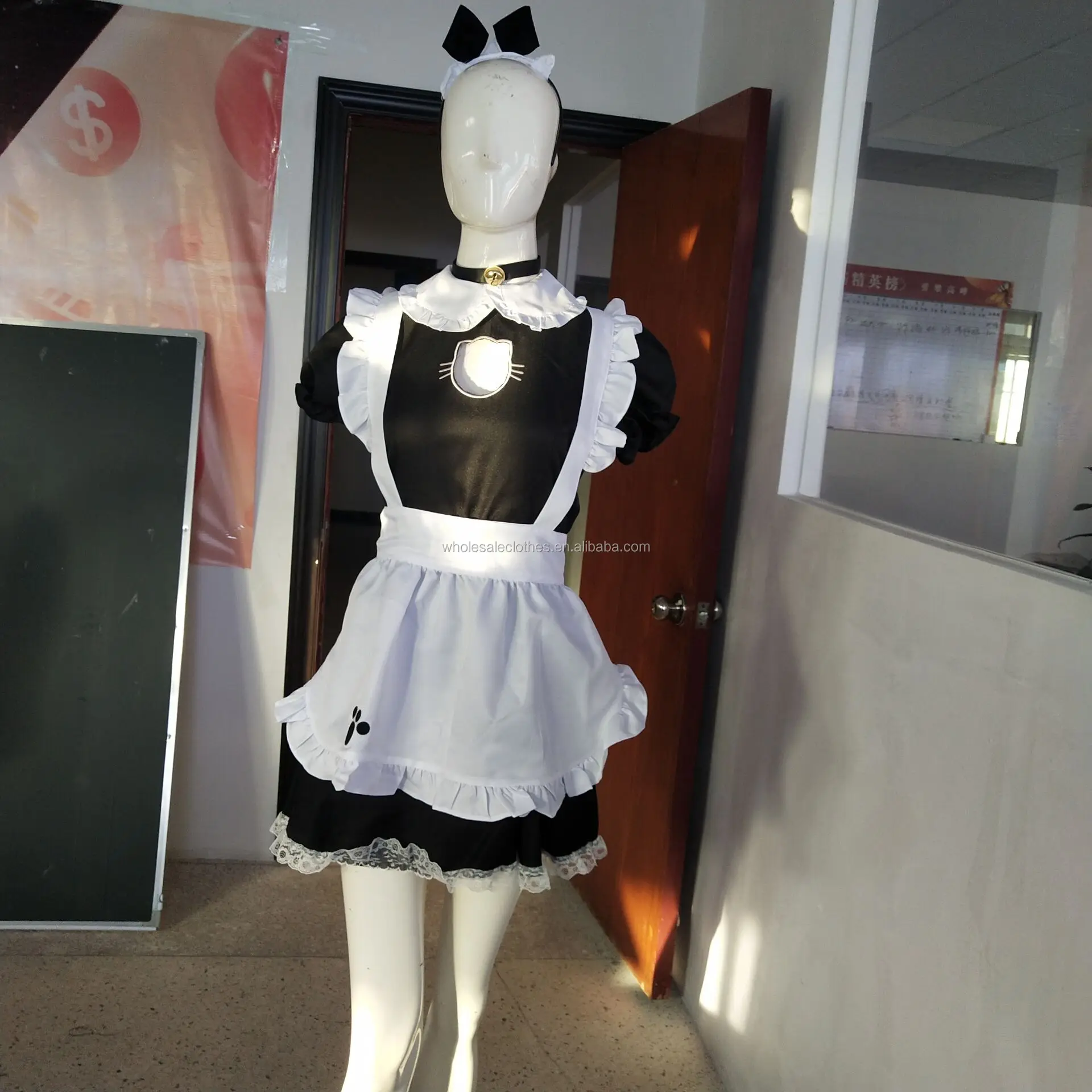 Plus Size Cat Maid Oktoberfest Outfit - Cosplay Sexy Lolita