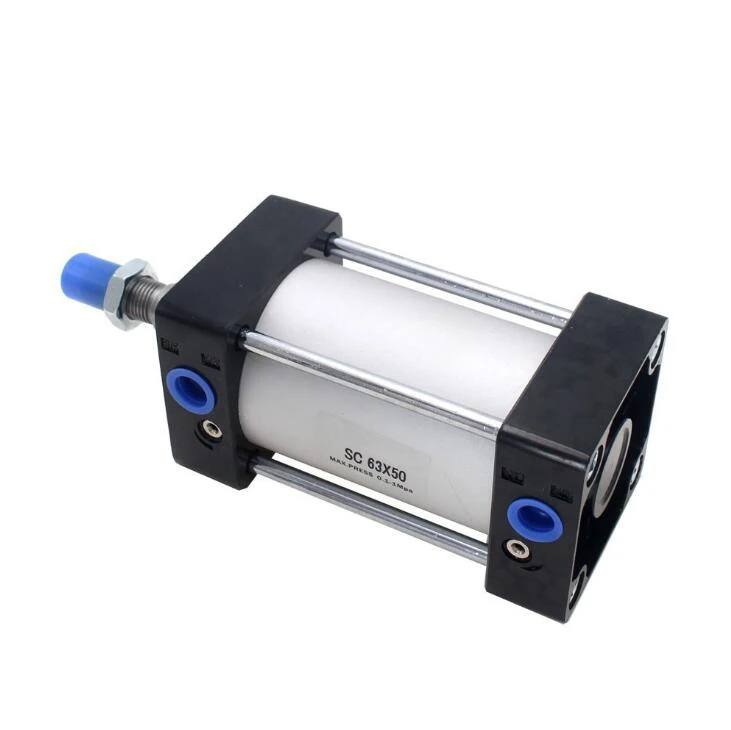 SC63 Udara Standar Silinder 63 Mm Bore Double Acting Pneumatic Cylinder ...