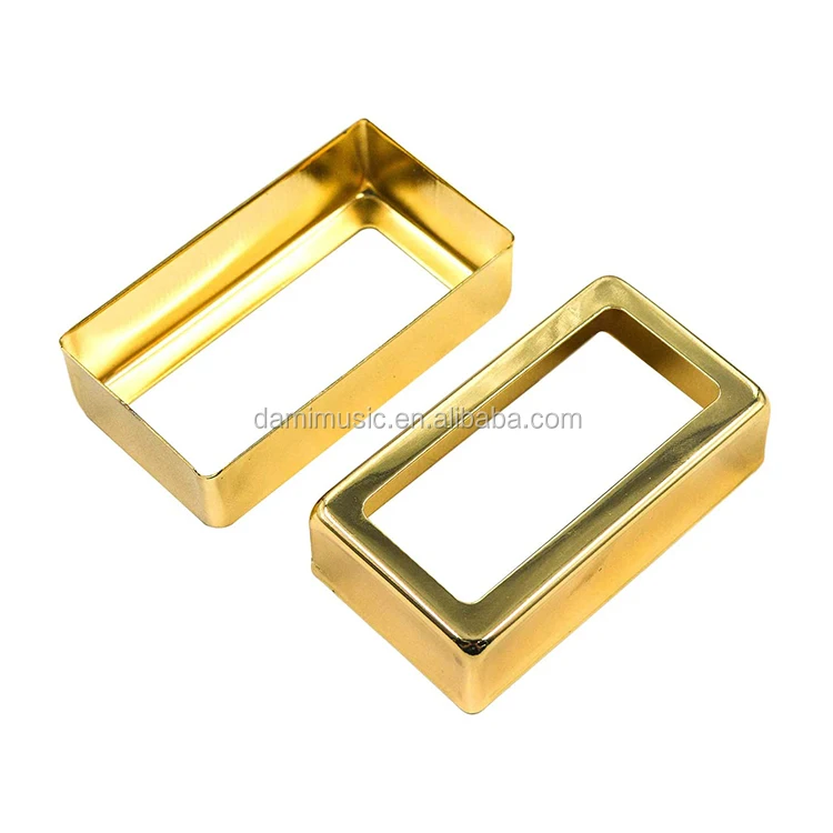 Metal Gold Open Humbucker Pickup Covers For Lp Electric Guitar ...