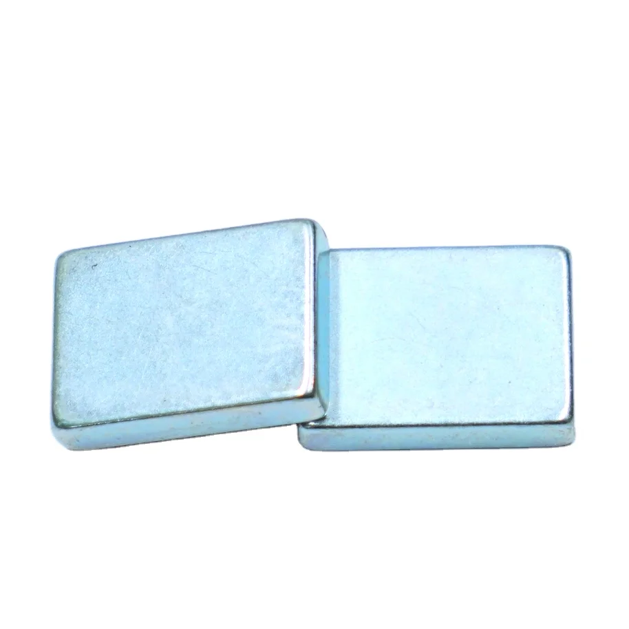 Zn Coating N52 Block Ndfeb Permanent Magnet Neodymium Magnet - Buy Zn Coating N52 Neodymium ...