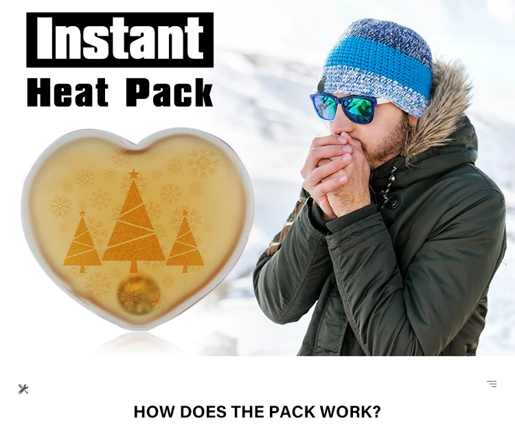 Wholesale Custom Shape Reusable Coin Activated Gel Instant Heat Pack ...