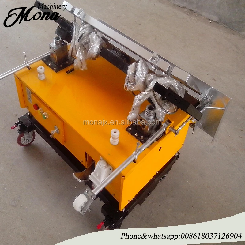 Stainless Steel Automatic Rendering Machine/wall Painting Machine/auto ...
