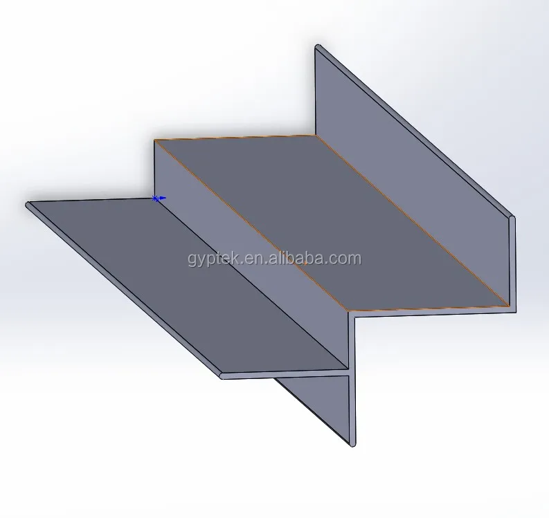 Modern Shadow Gap Aluminium for Gypsum Ceilings - Stylish Solution with ...