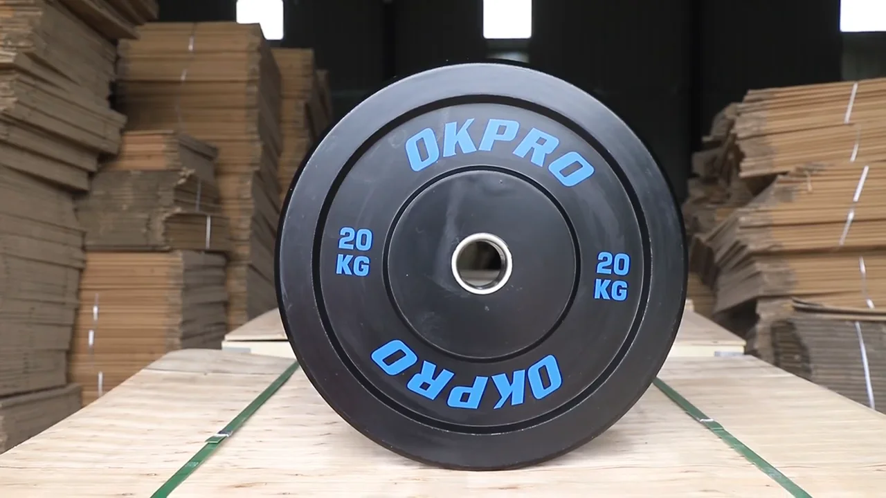 Okpro Weighlifting Gym Calibrated Barbell Weight Plates Fitness ...