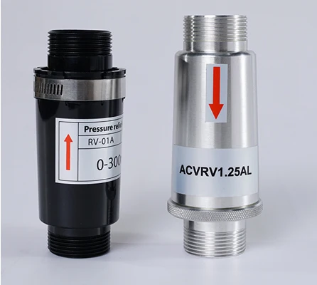 RV-01 Pressure Relief Valve - 0-300 Mbar for Regenerative Blower
