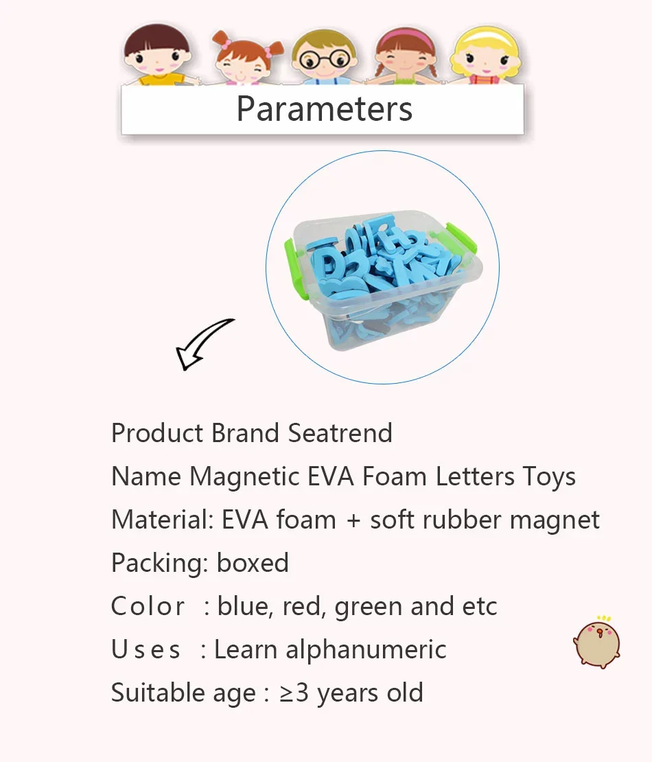 Magnetic Letters Abc Numbers 123 For Kids Eco Friendly Foam