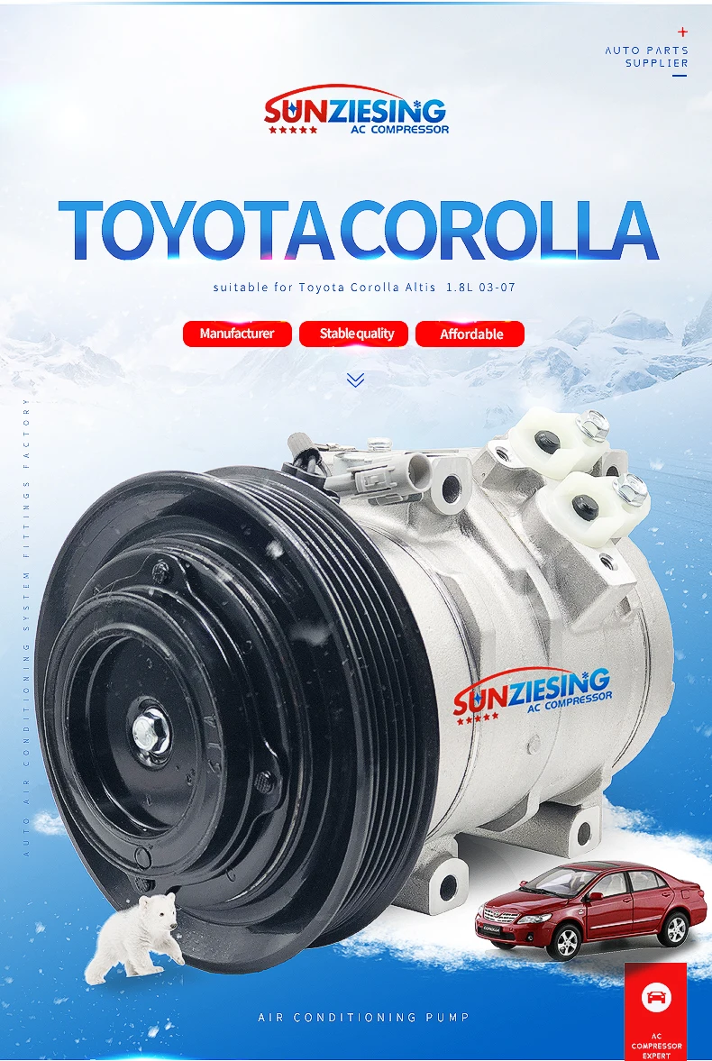 Toyota Corolla Altis 1.8L 03-07 AC Compressor & Accessories