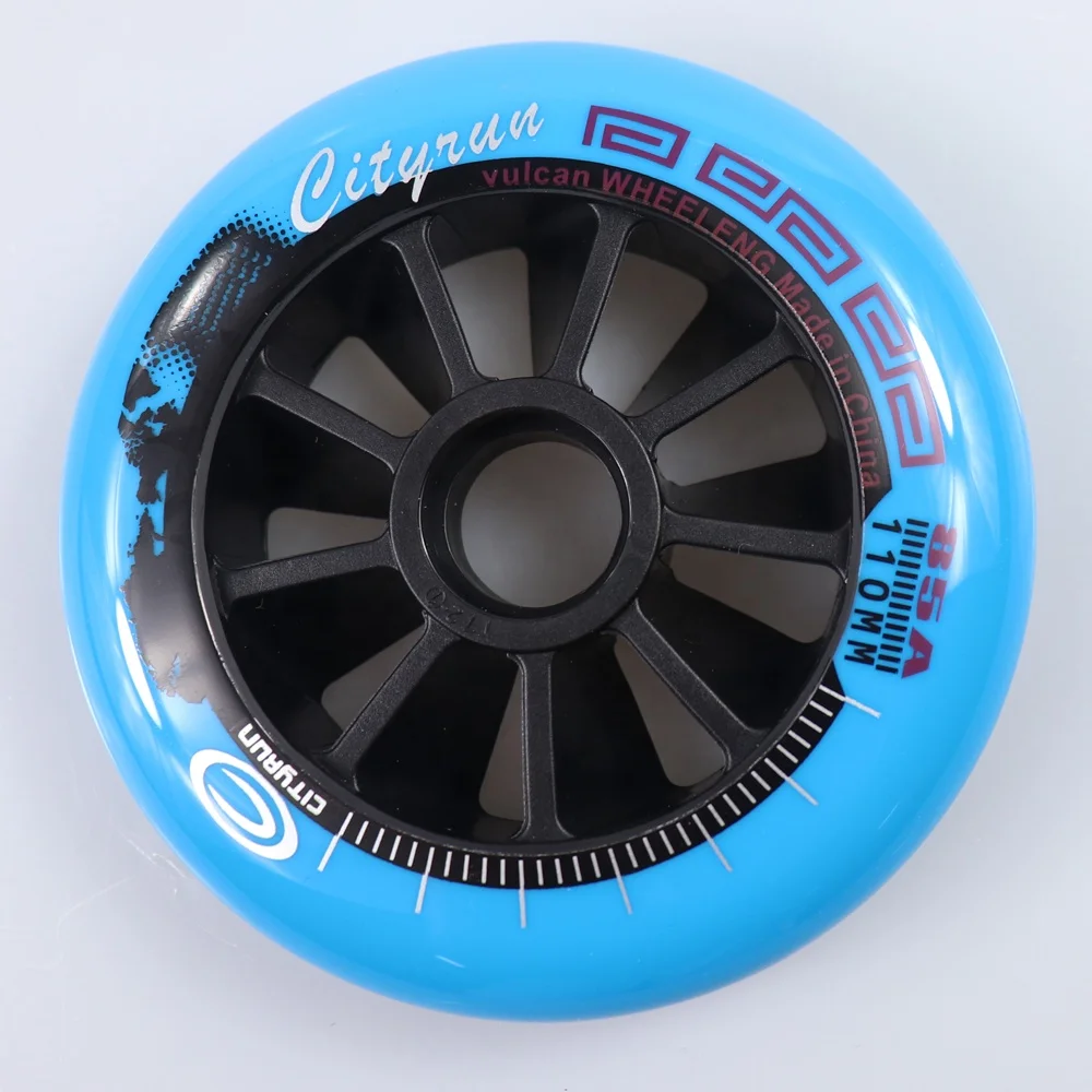 High Rebound PU Racing Carbon Speed Inline Skate Wheels