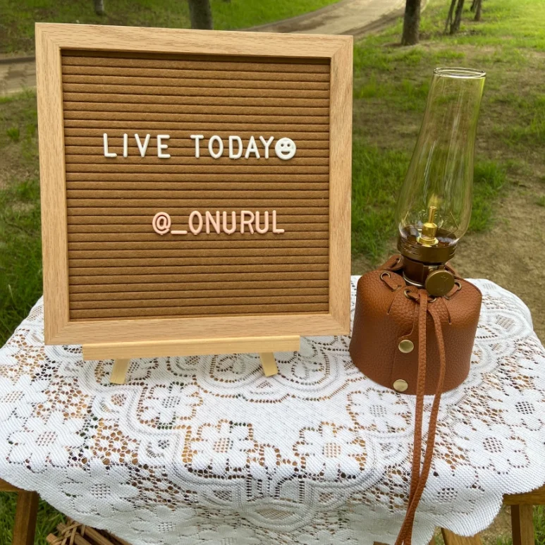 Faux Leather Butane Gas Canister Warmer Cover Outdoor Camping Gas Can ...