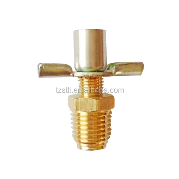Drainage Valve Brass Air Compressor Tank Tool Standard Pipeline Valve