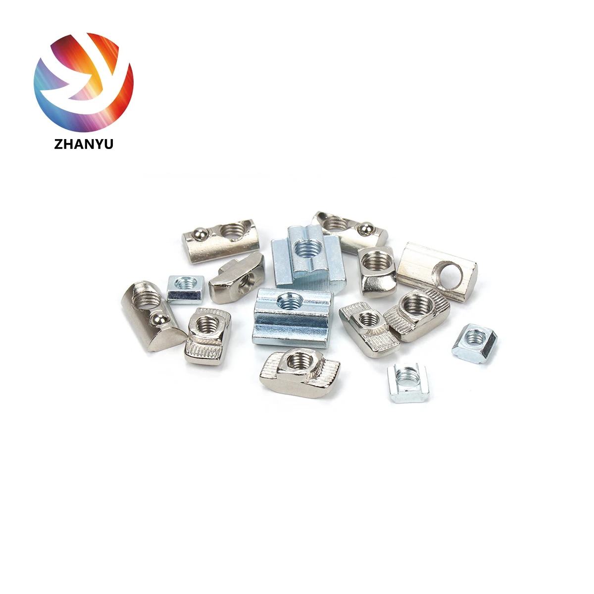 2020 Slider T Slot Nut M6 M8 Stopper Integrated Pre-assembly