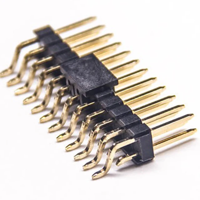 Smt Male Pin Header Connector 1.27mm 2.0mm 2.54mm Pcb Connector - Buy ...