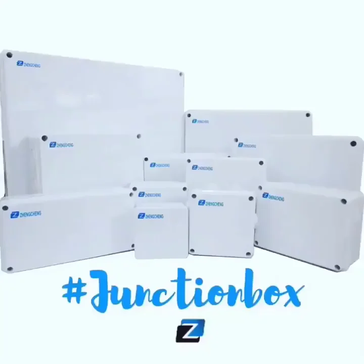 Zcebox Abs Cable Outdoor Hinged Plastic Electronic Enclosure ...